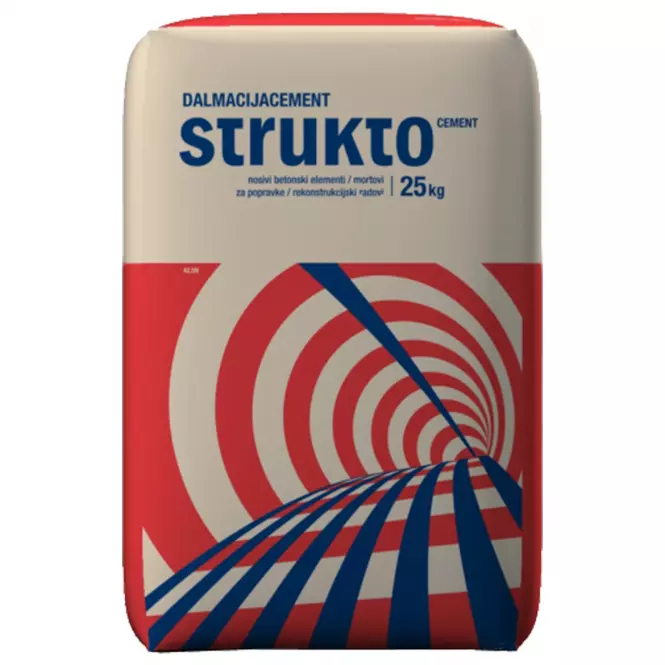 Cemex cement Strukto 25 kg / Merkury